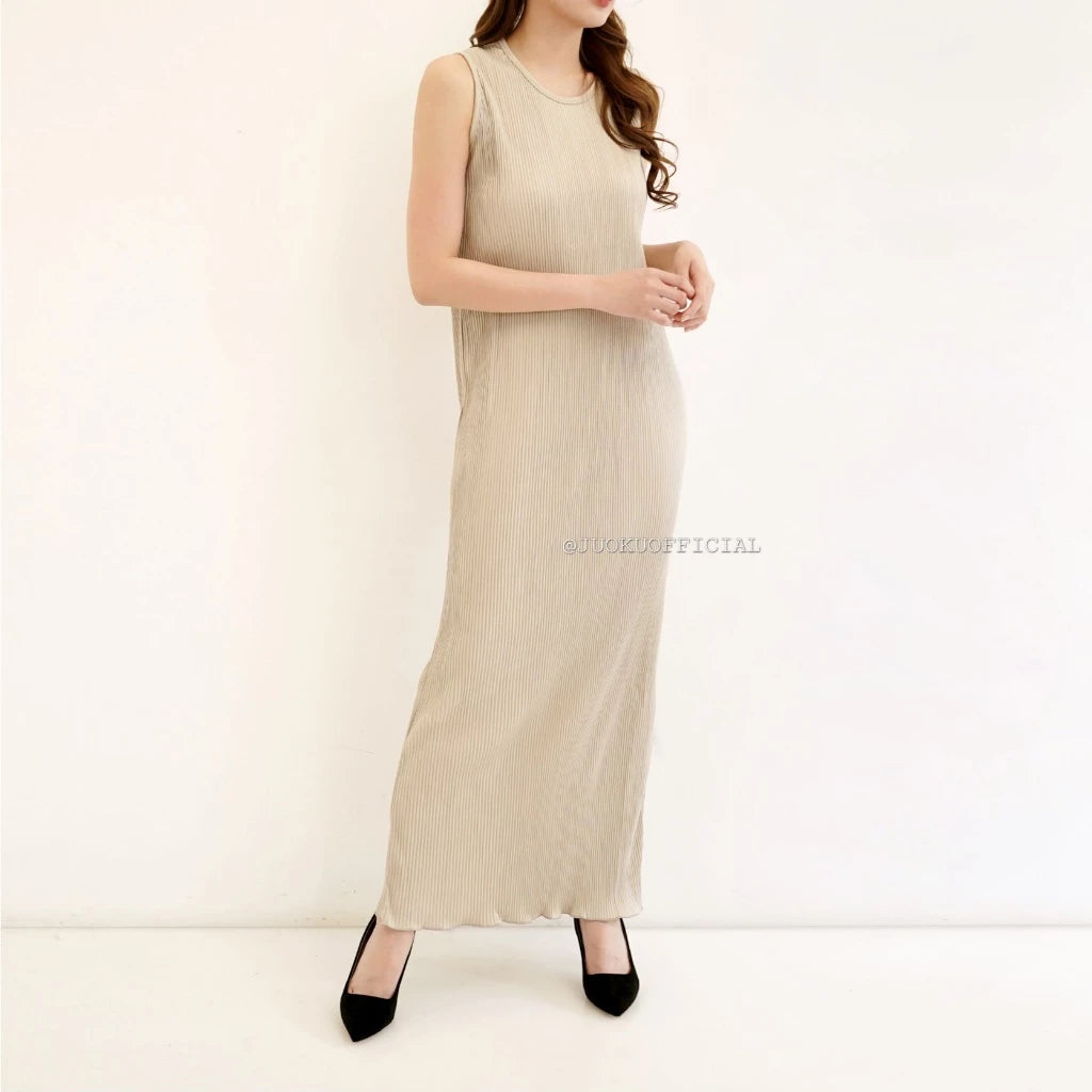 Inner Dress Span Wavy Plisket Lidi / Dress Wavy / Dress Span / Dress P ...